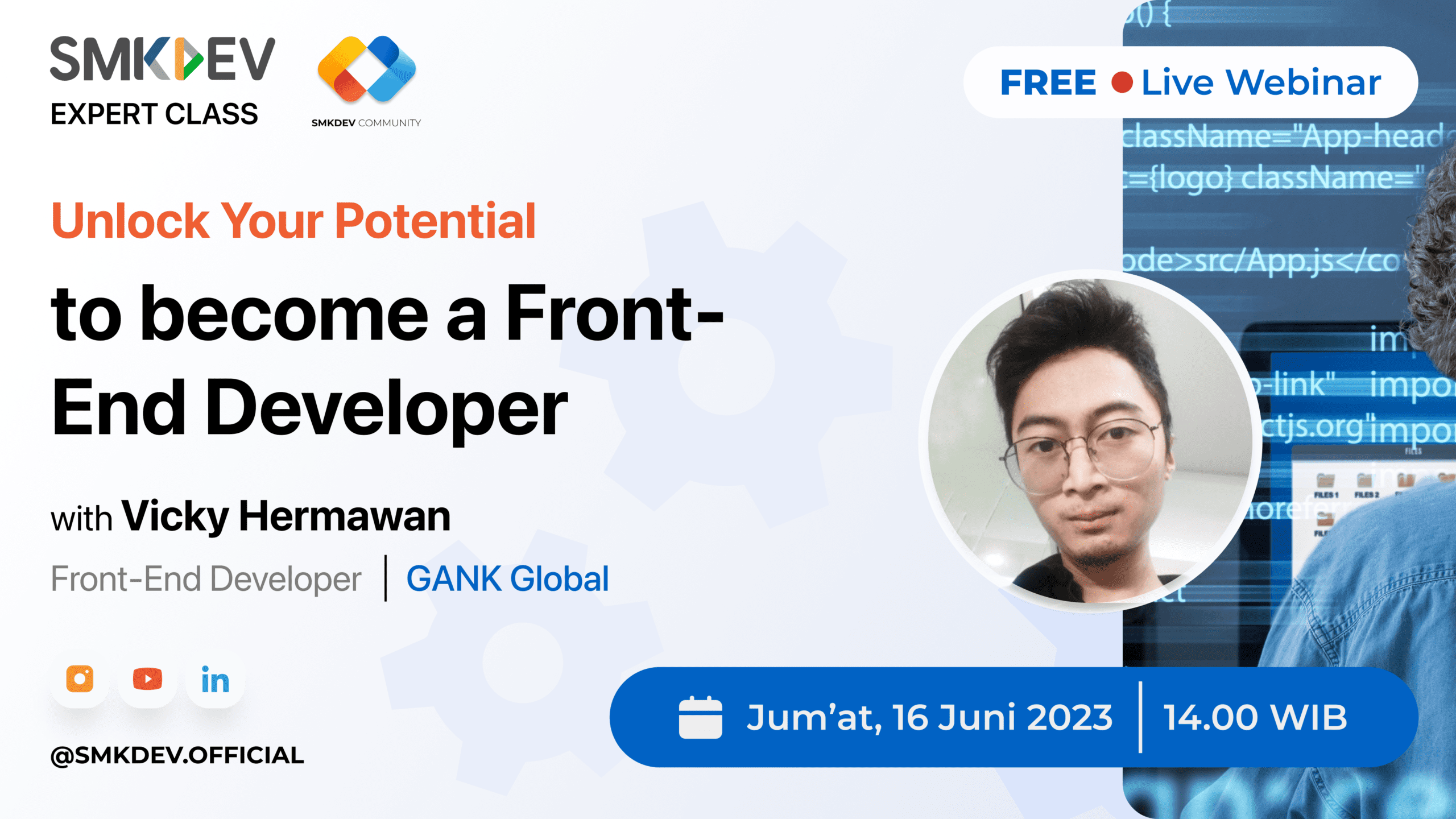 Unlock Your Potential To Become A Frontend Developer — SMKDEV