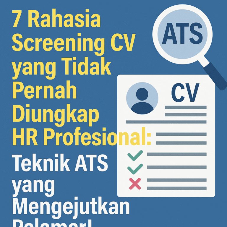 7 Rahasia Screening CV Yang Tidak Pernah Diungkap HR Profesional ...